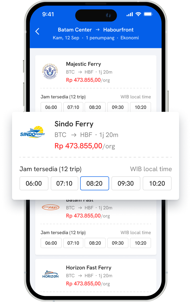 Ferigo | Pesan dan Booking Tiket Ferry dengan Ferigo